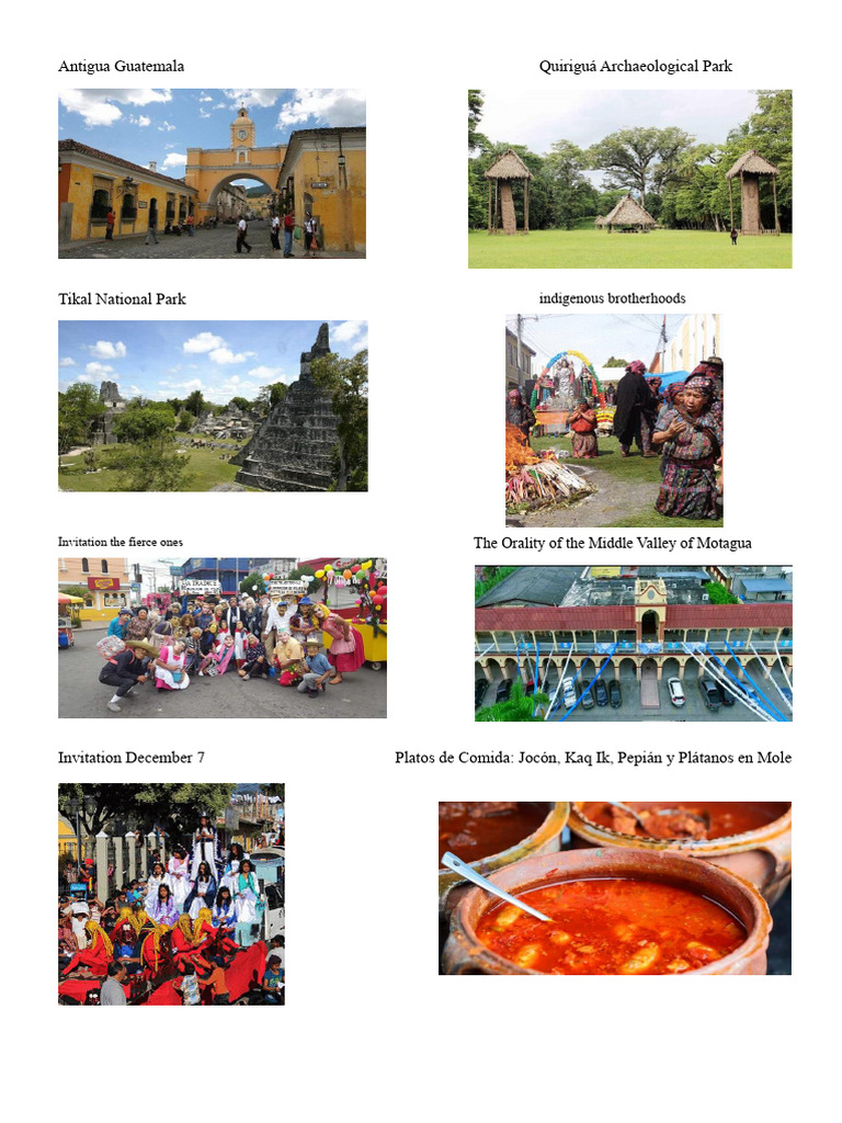 Cultural Heritage of Guatemala 4 | PDF