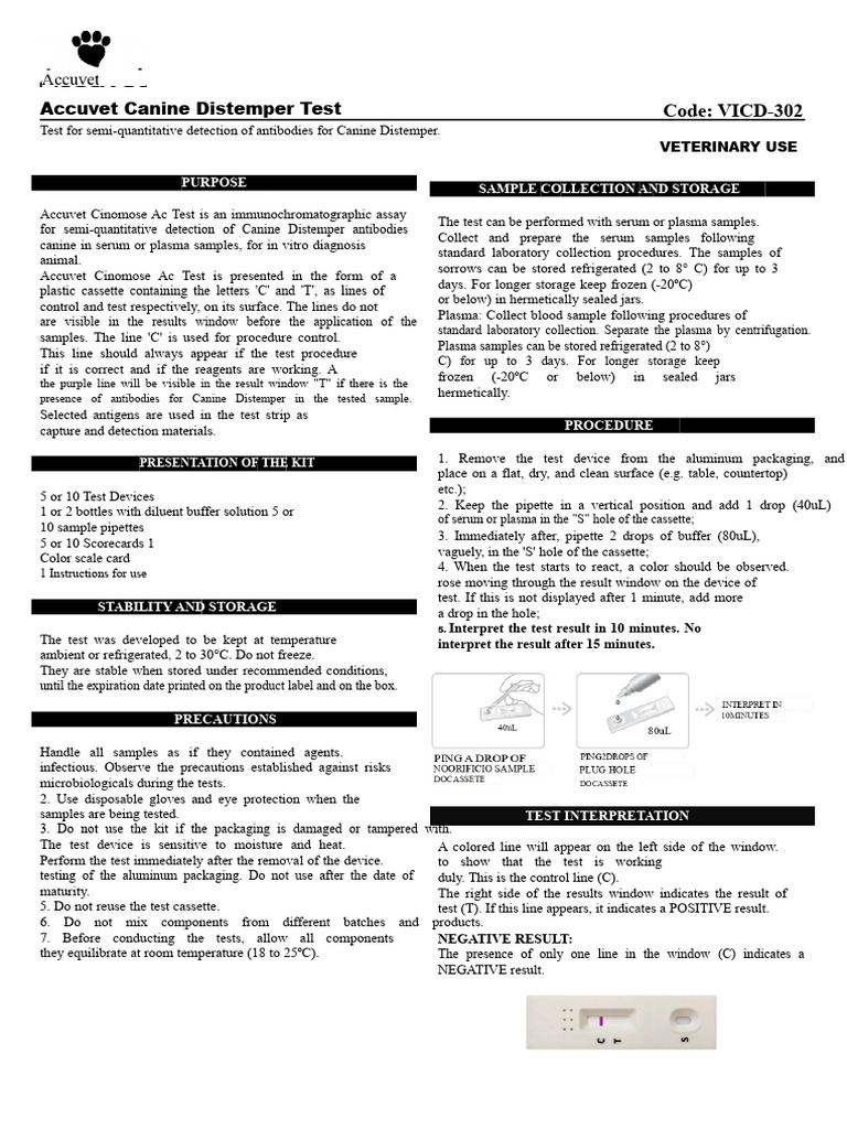 Canine Distemper | PDF | Blood Plasma | Antibody