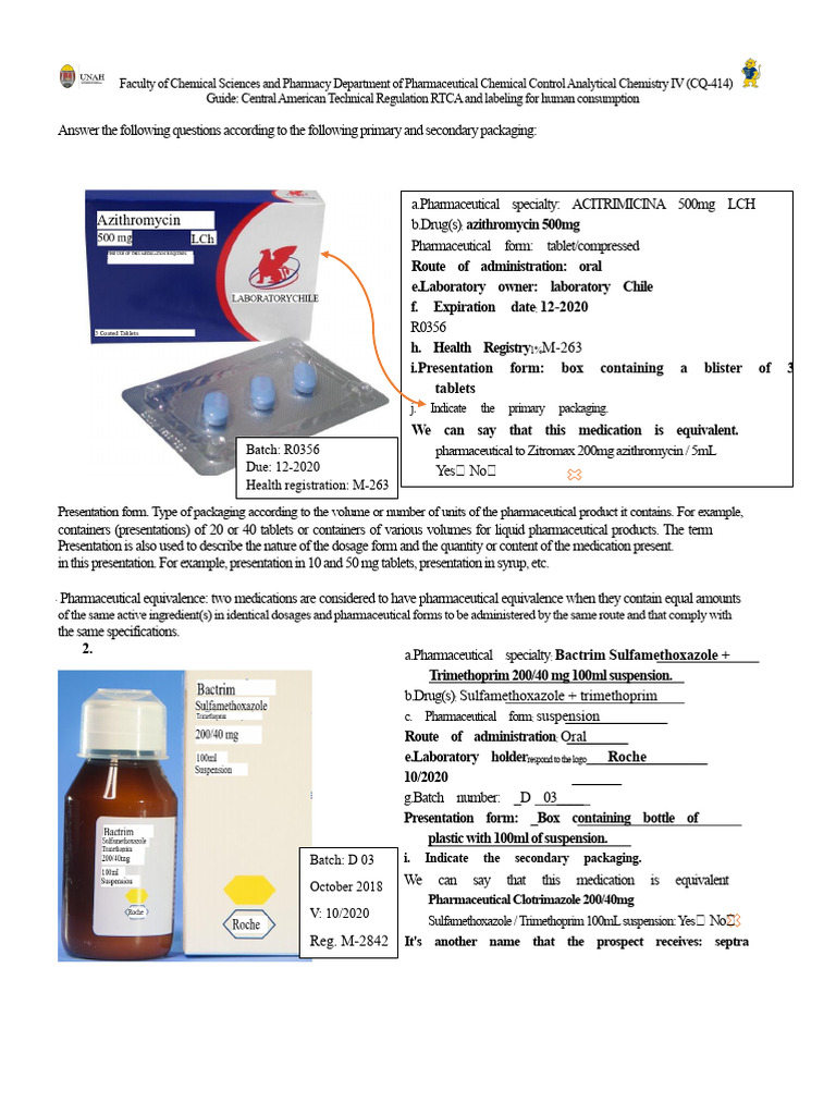 Exercises On Medication Labeling Solved | PDF | Pharmacology | Pharmacy