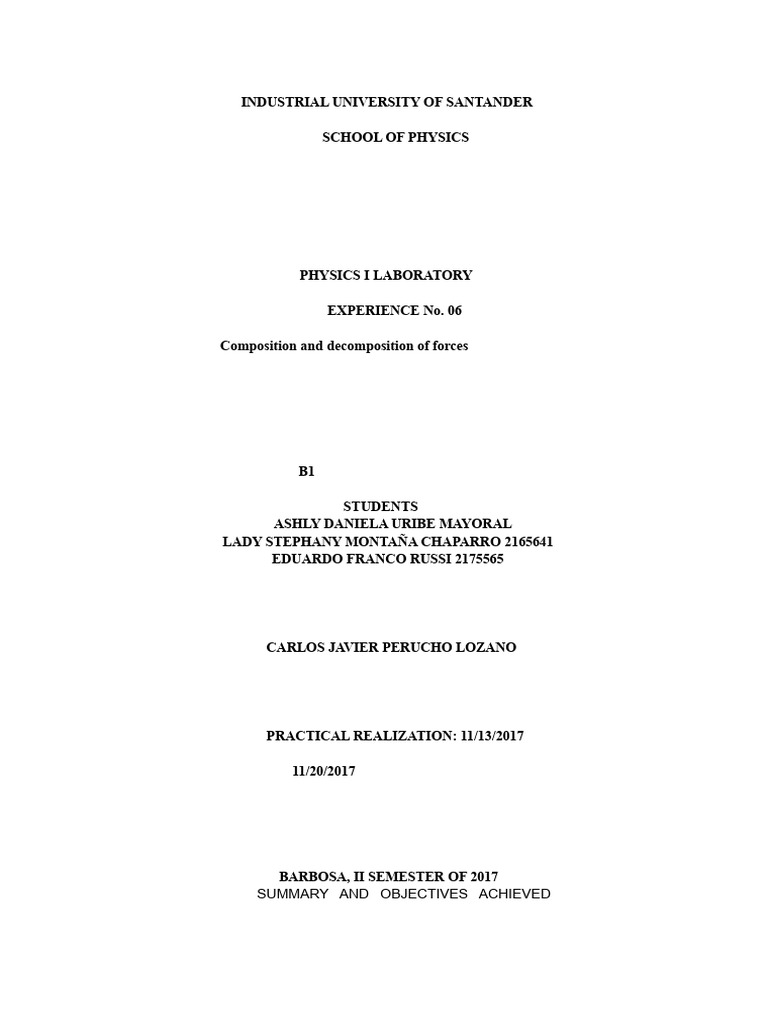 Composition and Decomposition of Forces | PDF | Trigonometric Functions ...