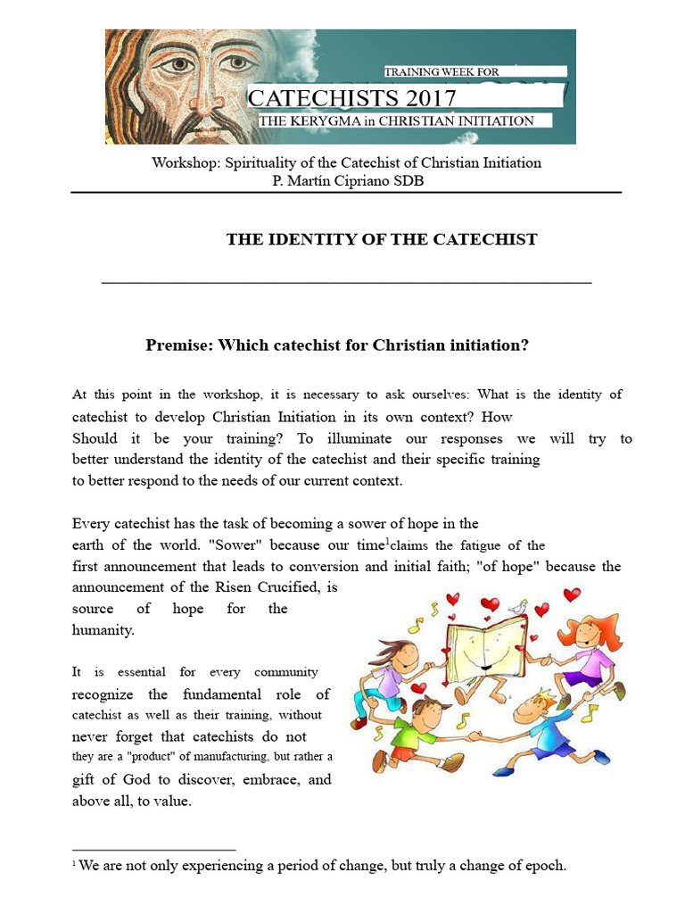 Identity and Training of Catechists | PDF | Disciple (Christianity) | Faith
