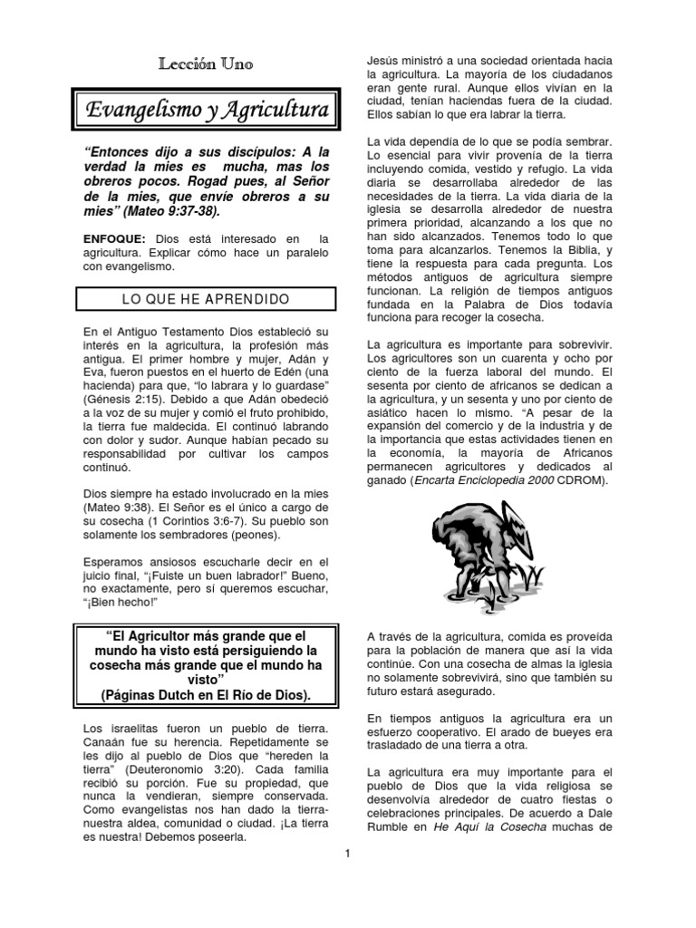 Evangelismo: Cosechando Almas y Fe | PDF | Jesús | Oración