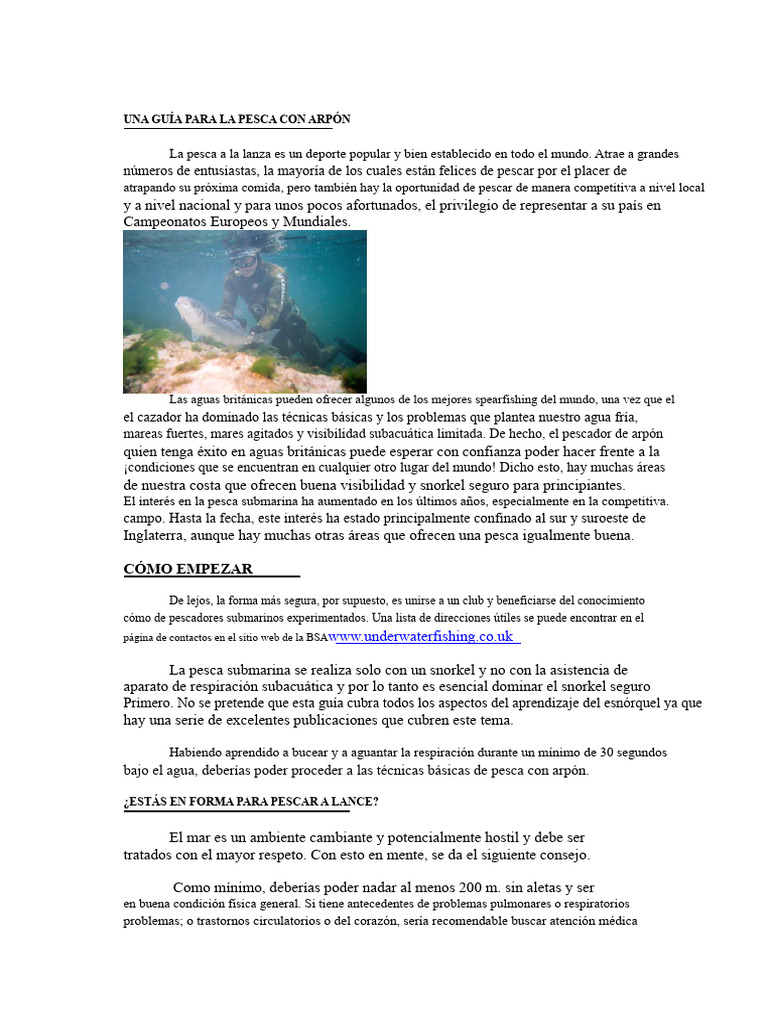 Consejos para Navegación Submarina | PDF | Bucear | Buceo bajo el agua