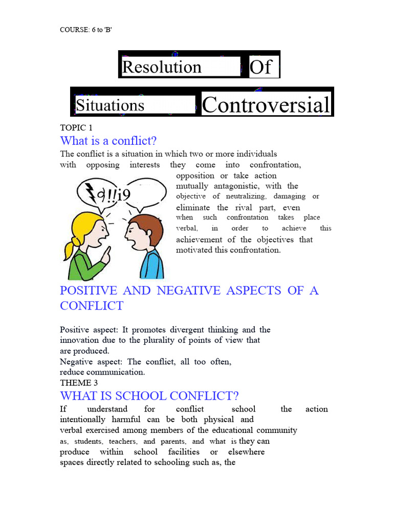 Conflict Resolution | PDF | Conflict (Process) | Mediation