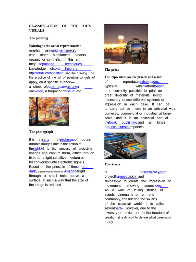 Understanding Visual Arts Basics | PDF | Printmaking | Paintings