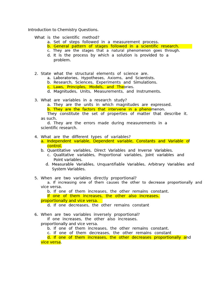 Chemistry Basics: Key Concepts Explained | PDF | Atoms | Atomic Nucleus
