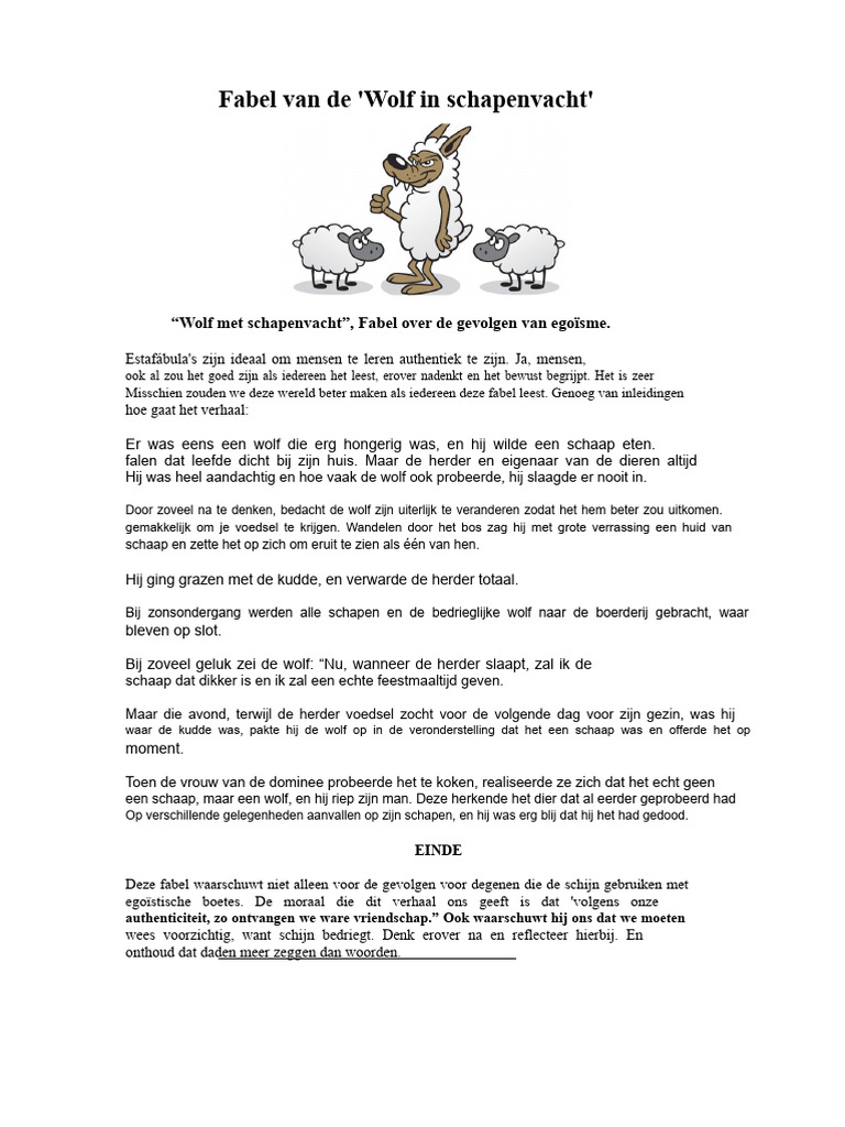 Fabel de Wolf | PDF
