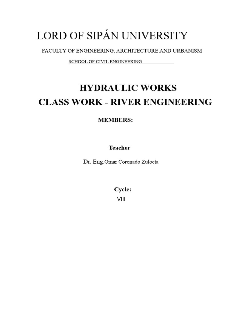 River Engineering: Principles & Practices | PDF | River | Viscosity
