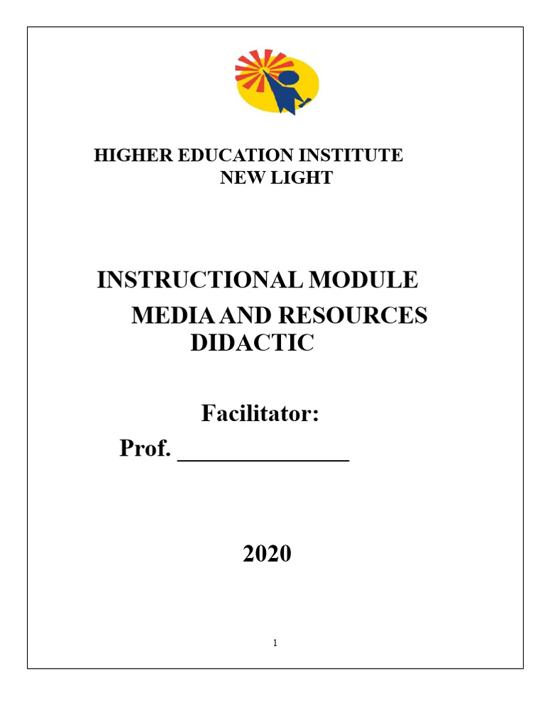 Teaching Media and Resources | PDF | Multimedia | Learning