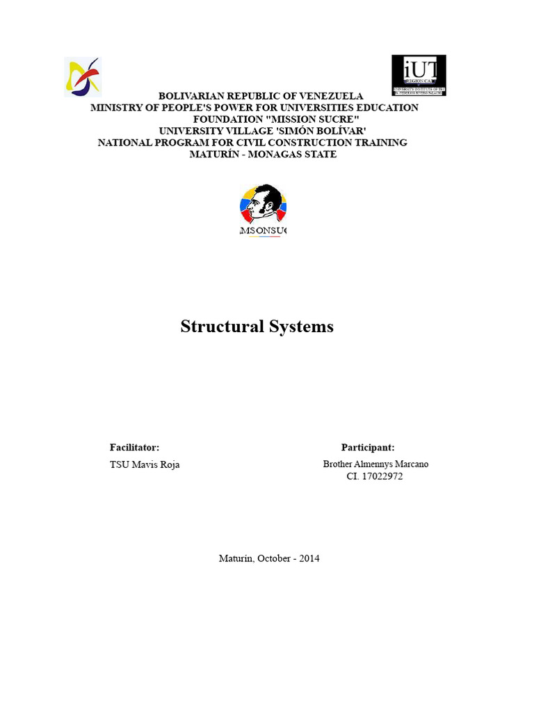 Classification of Structural Systems | PDF | Beam (Structure) | Bending