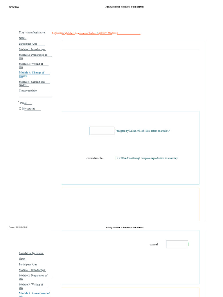 Activity - Module 4 - Review of The Attempt PDF | PDF | Legal Documents ...