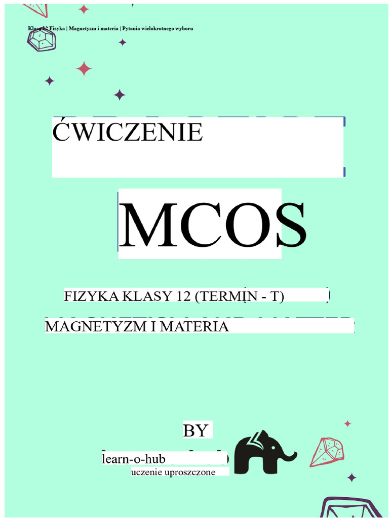 Magnetyzm I Materia | PDF