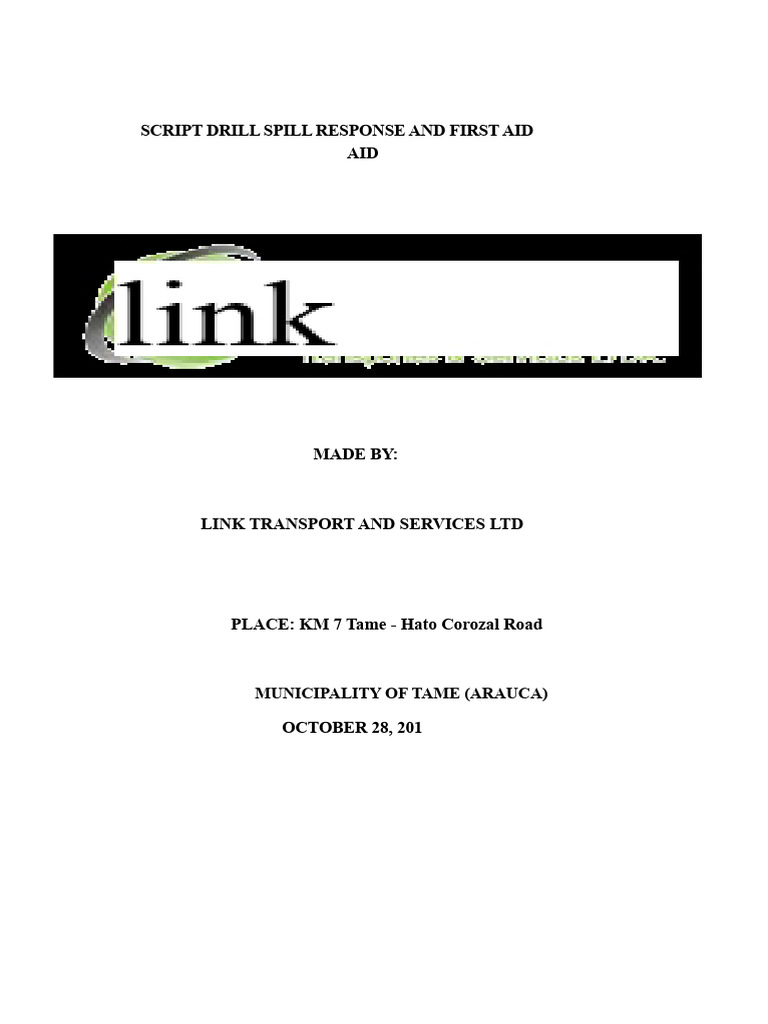 Script Simulation Sos Variant Ogd | PDF | Oil Spill | Emergency