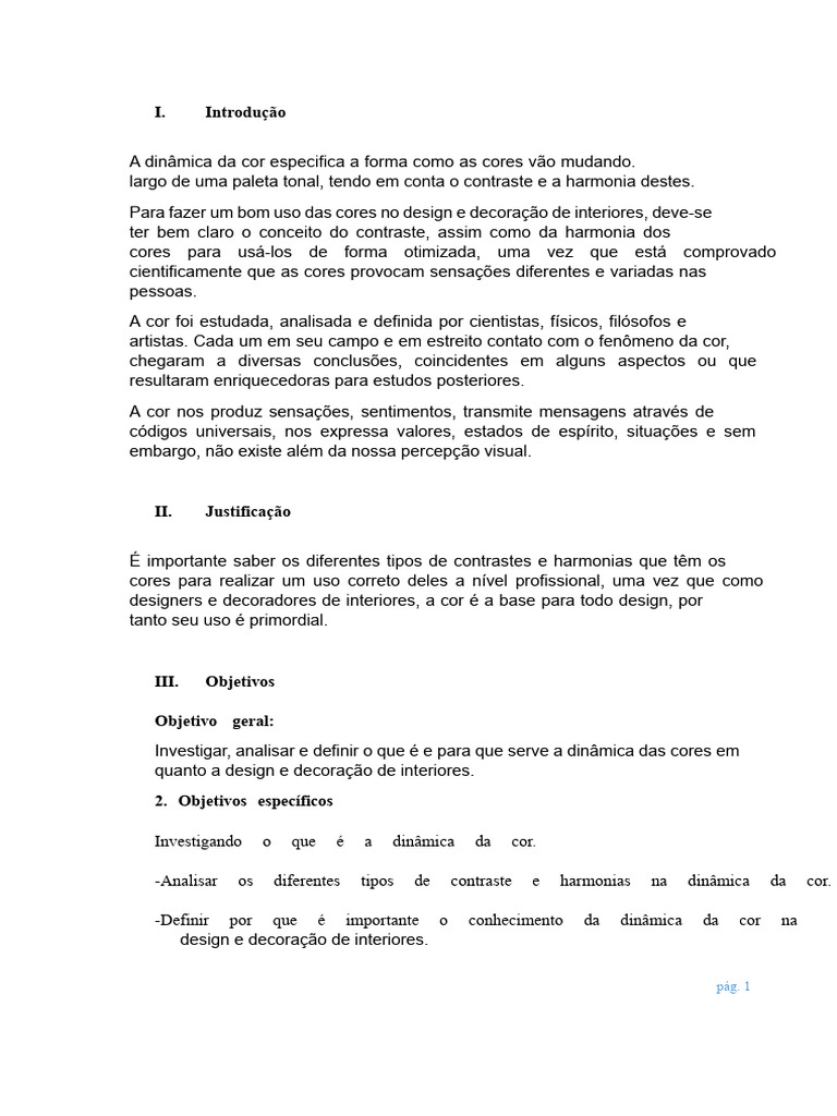 Dinâmica Da Cor | PDF | Cor | Vermelho