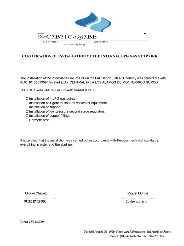 Certificate of Furrow | PDF