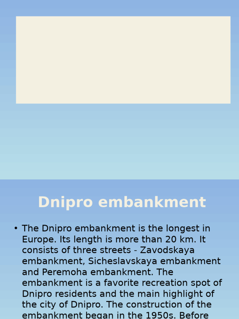 Sights of Dnipro | PDF