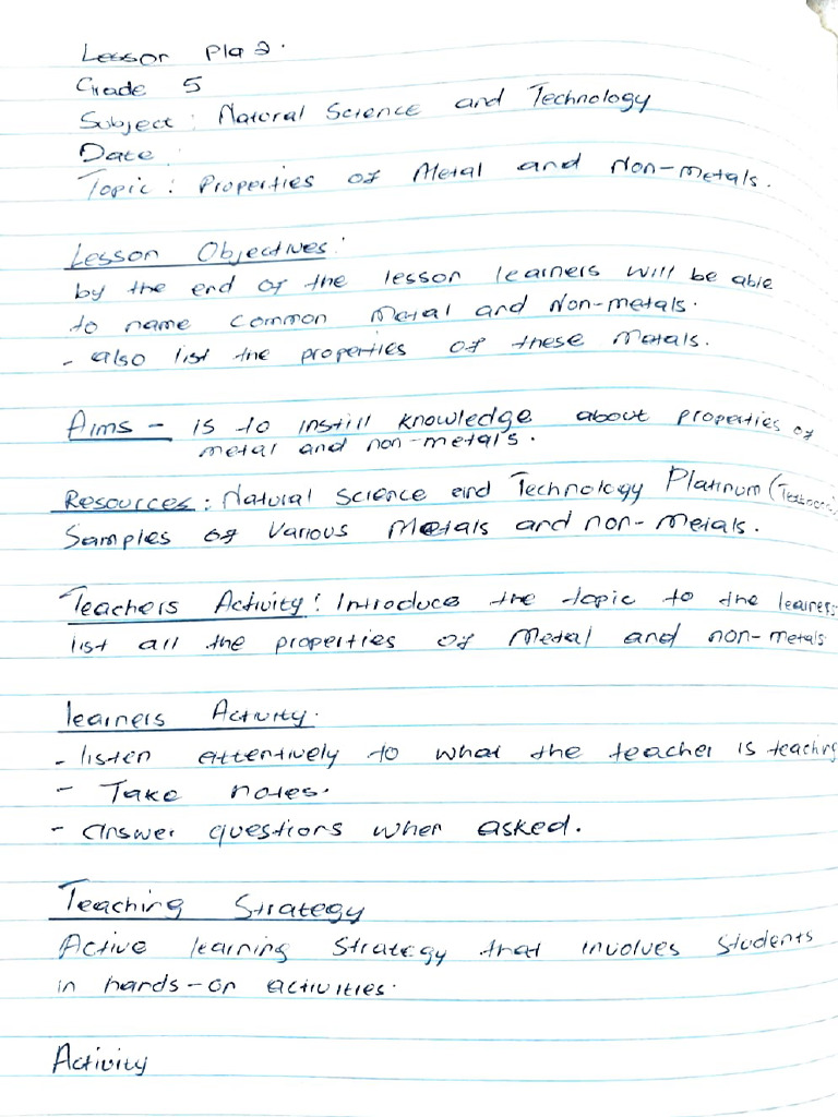 Lesson Plan Preparation | PDF