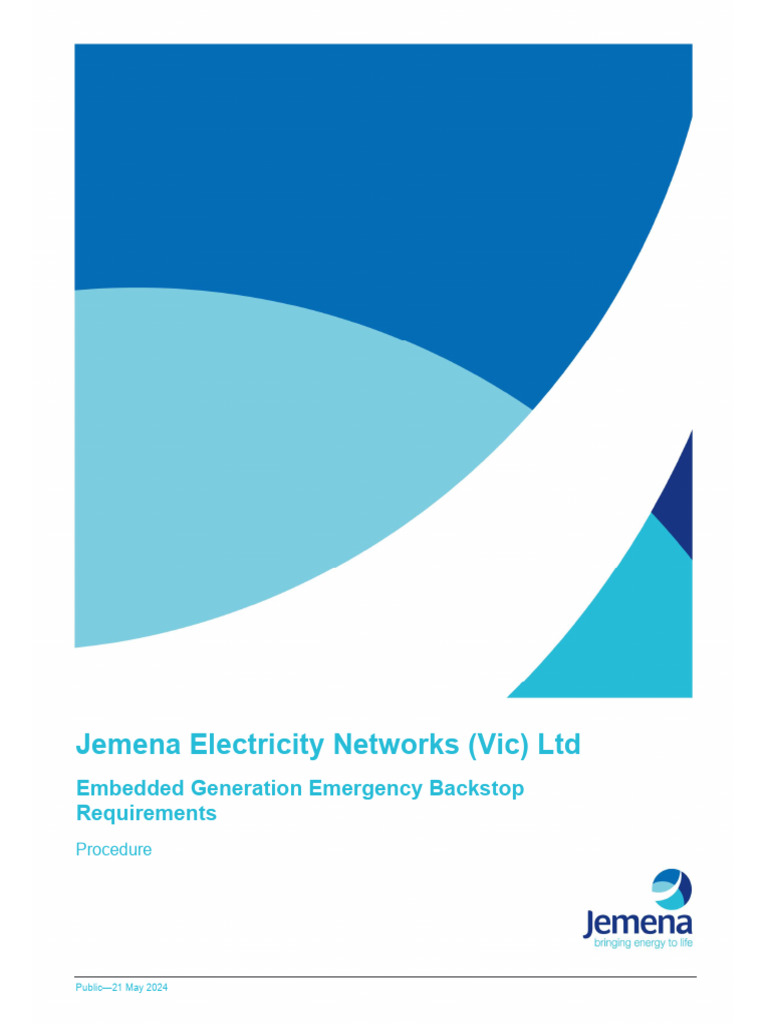 Embedded Generation Emergency Backstop Requirements Public 21-05-2024 ...