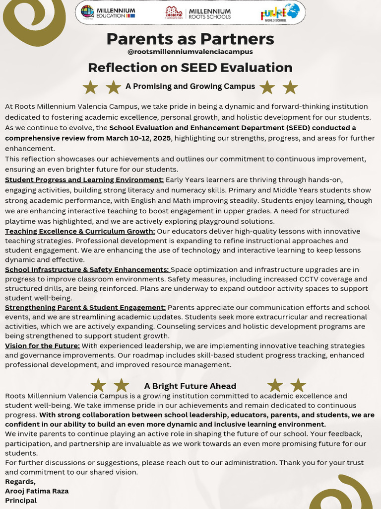 Reflection of SEED Evaluation | PDF | Teachers | Learning