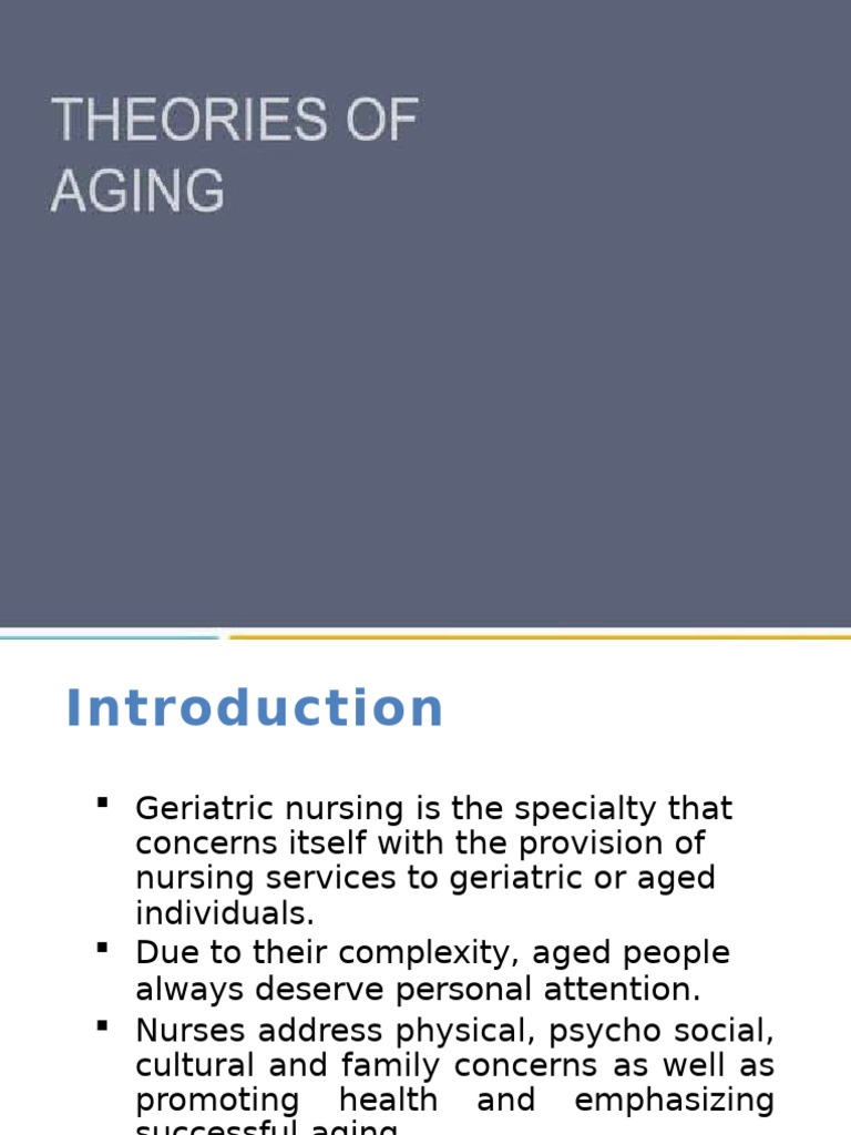 Ageing & Ageing Process | PDF | Senescence | Gene