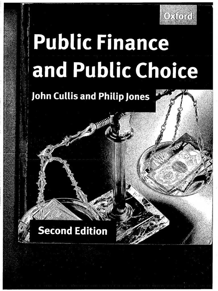 1998 Cullis Jones Public Finance | PDF