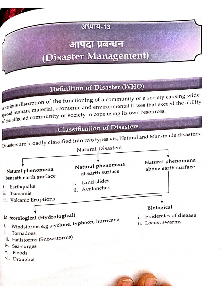 Disaster Management | PDF