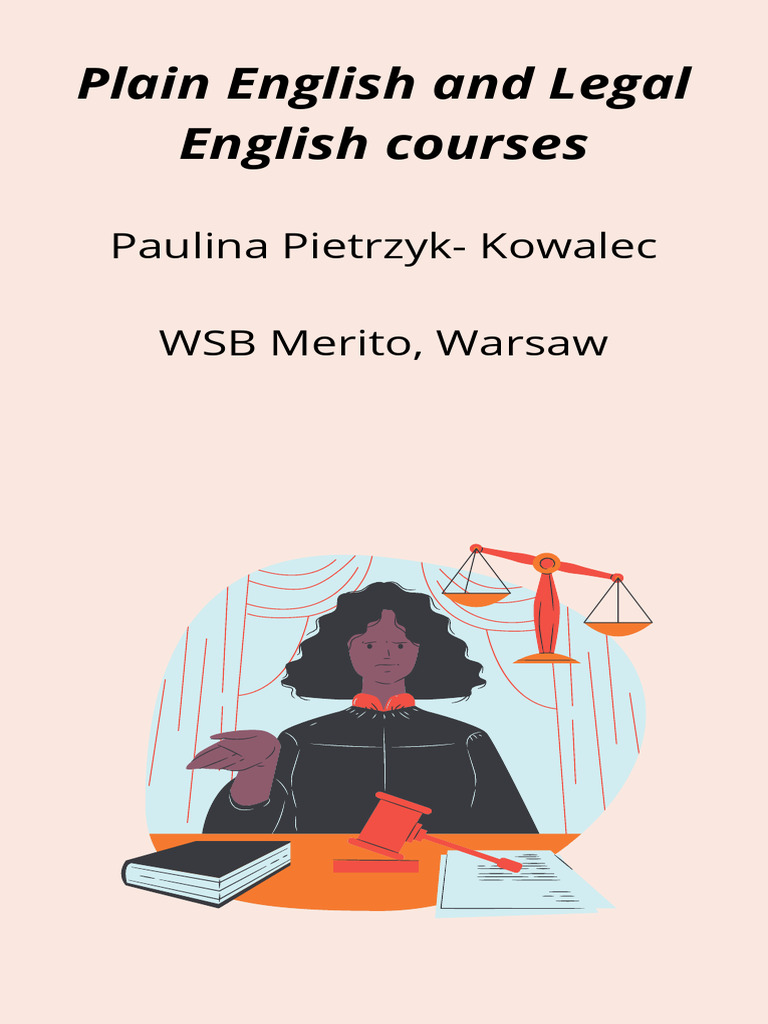 Plain English in Legal Writing Courses | PDF | Writing | Learning