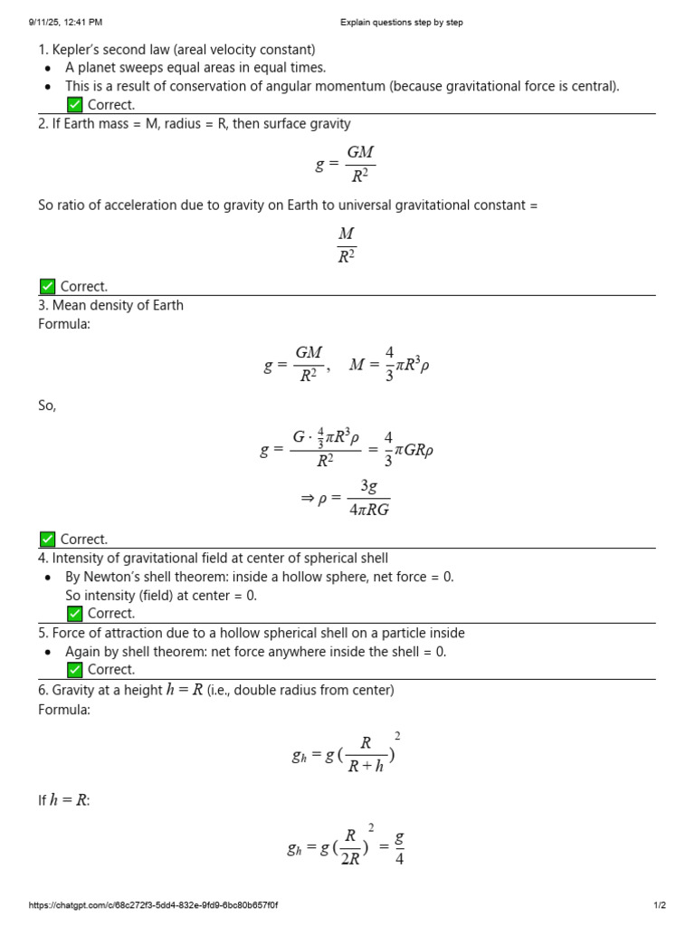 Explain Questions Step by Step4 | PDF | Force | Newton's Law Of ...