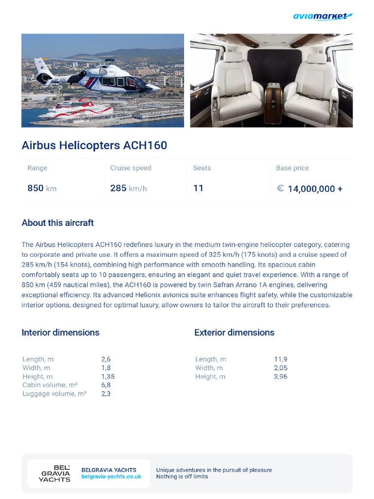 Airbus Helicopters ACH160 | PDF