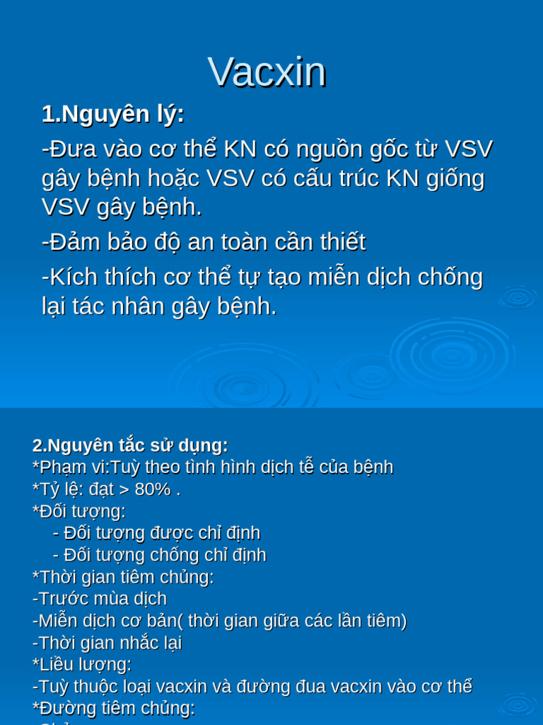 Vacxin Và Huyết Thanh 4 | PDF