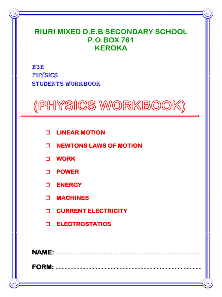 Linear Motion Questions | PDF | Physics | Mechanical Engineering