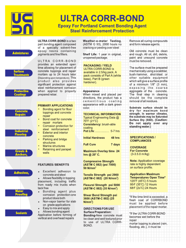 Ultra Corr Bond | PDF