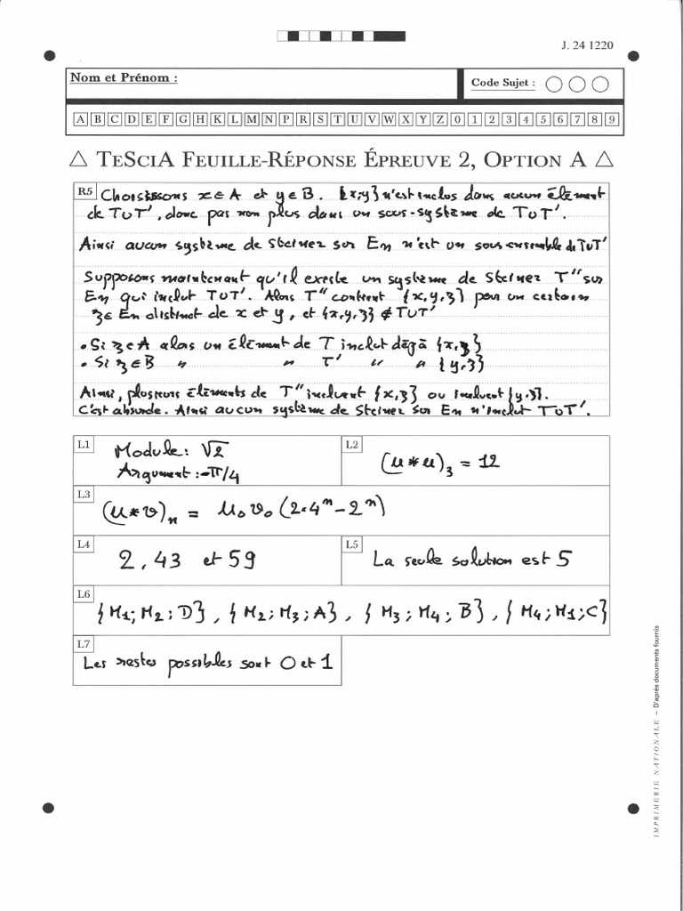 Me 2024 Corrige Triangle | PDF