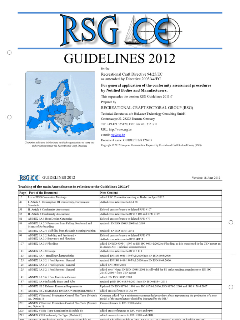 2012 RSG Guidelines | PDF | Directive (European Union)
