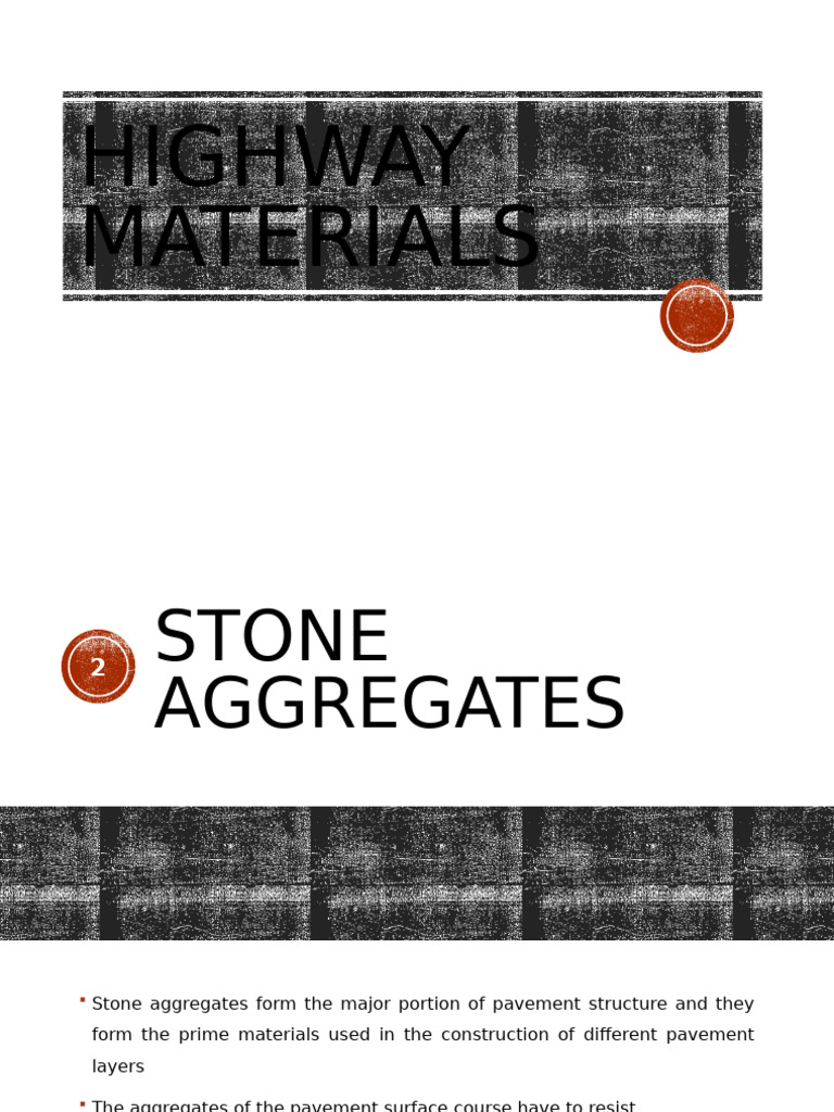 Essential Properties of Highway Aggregates | PDF | Road Surface | Concrete