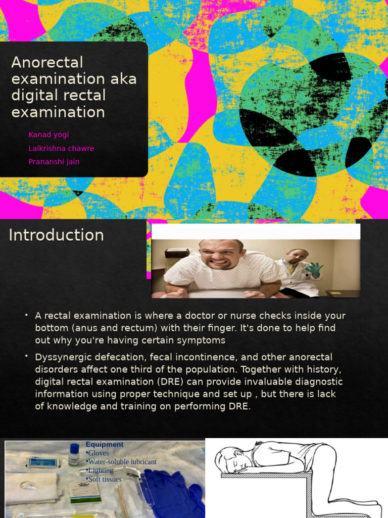 Anorectal Examination Aka Digital Rectal Examination | PDF | Rectum ...