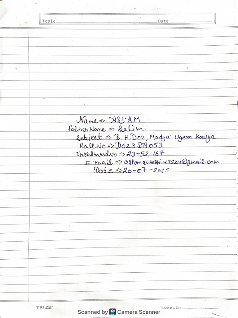 BHD 02 Aslam Madya Ugeen Kawya | PDF