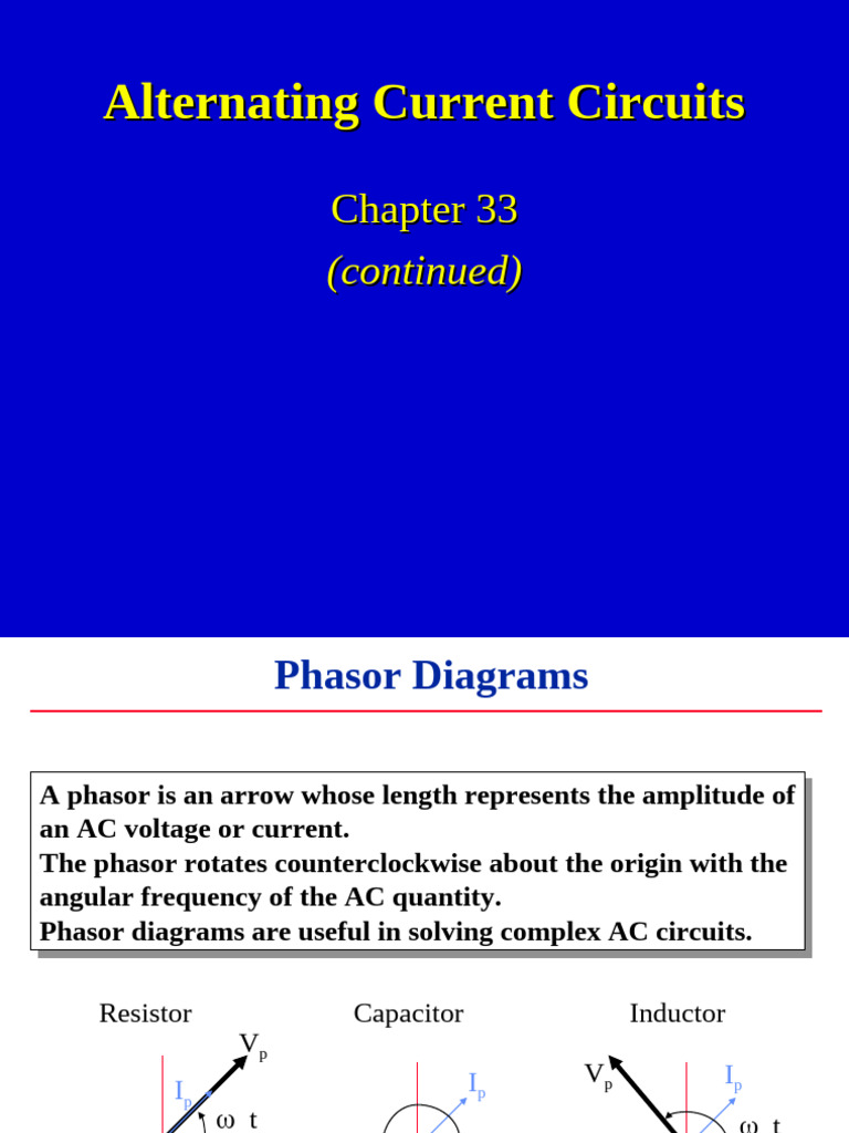 Alternating Current | PDF | Electrical Impedance | Electrical Network