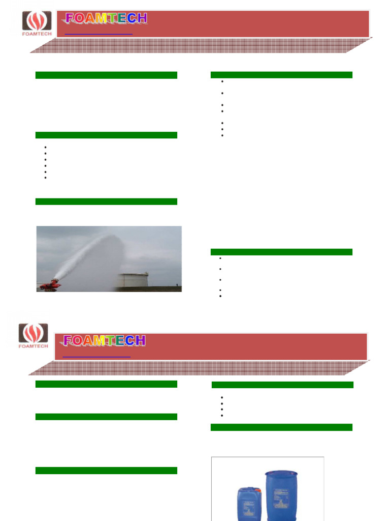 Brochure Afff Type 3 | PDF | Materials