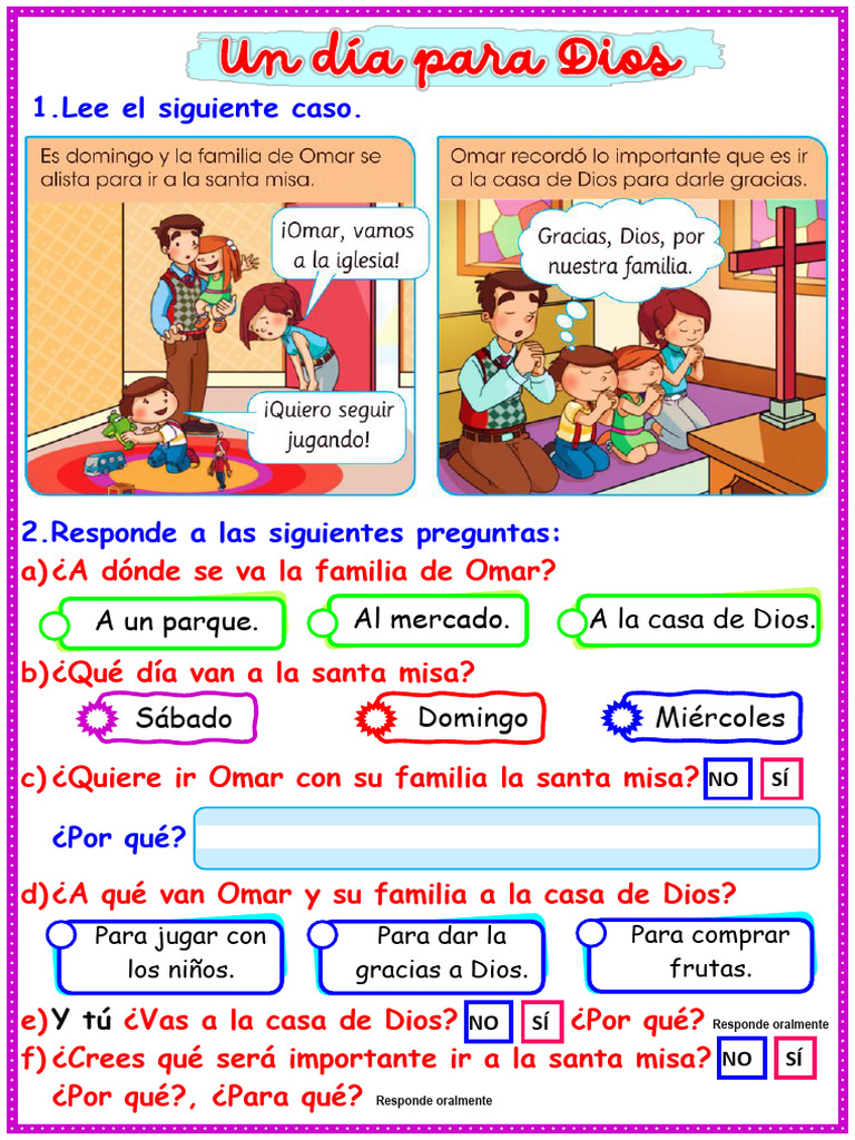 Un Día en la Casa de Dios | PDF