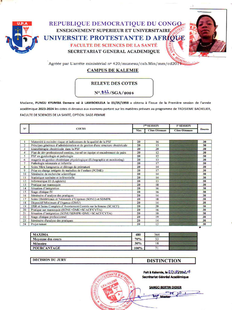 Dossier Academic Demere - 082157 | PDF