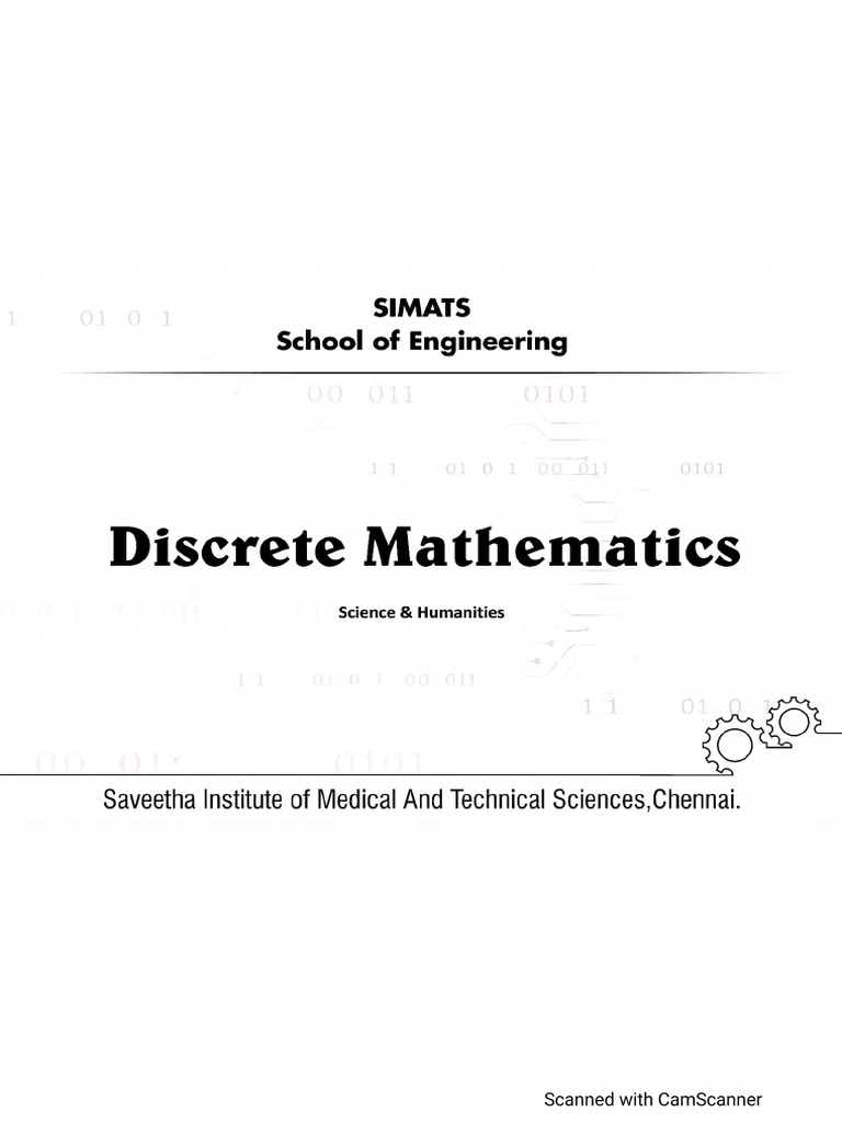 UBA04 - Discrete Mathematics | PDF