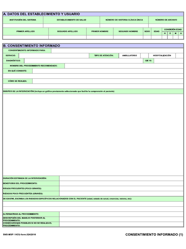 Consentimiento MSP | PDF