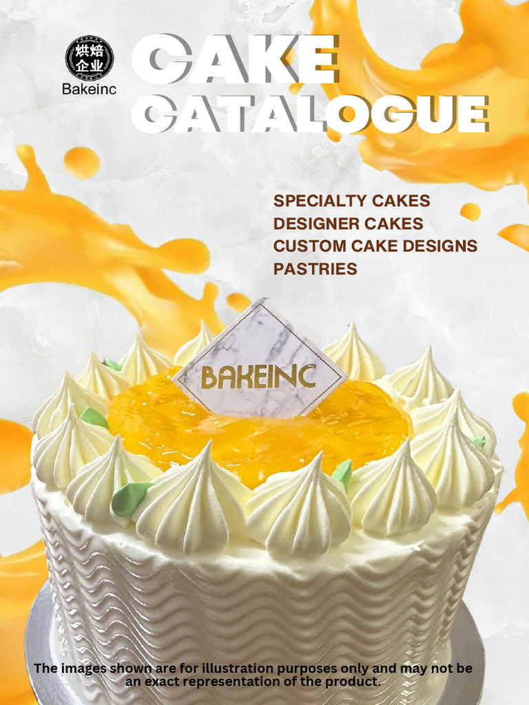 Cake Catalogue and Designs | PDF | Cakes | Snack Food