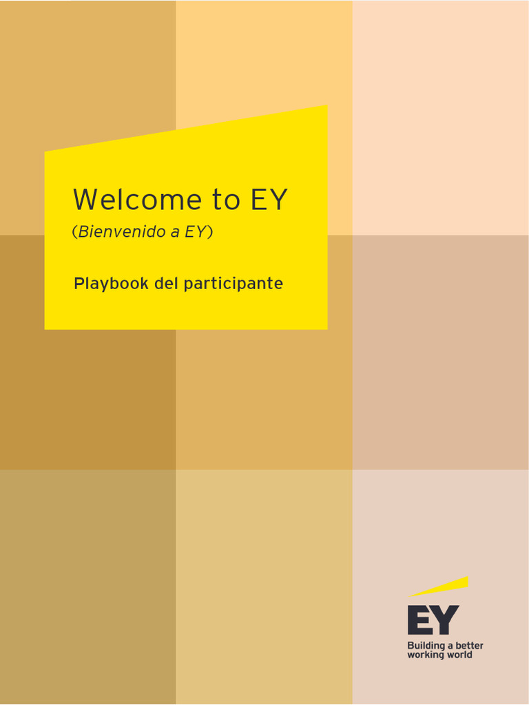 Playbook para el curso Welcome to EY | PDF | Marketing | Business