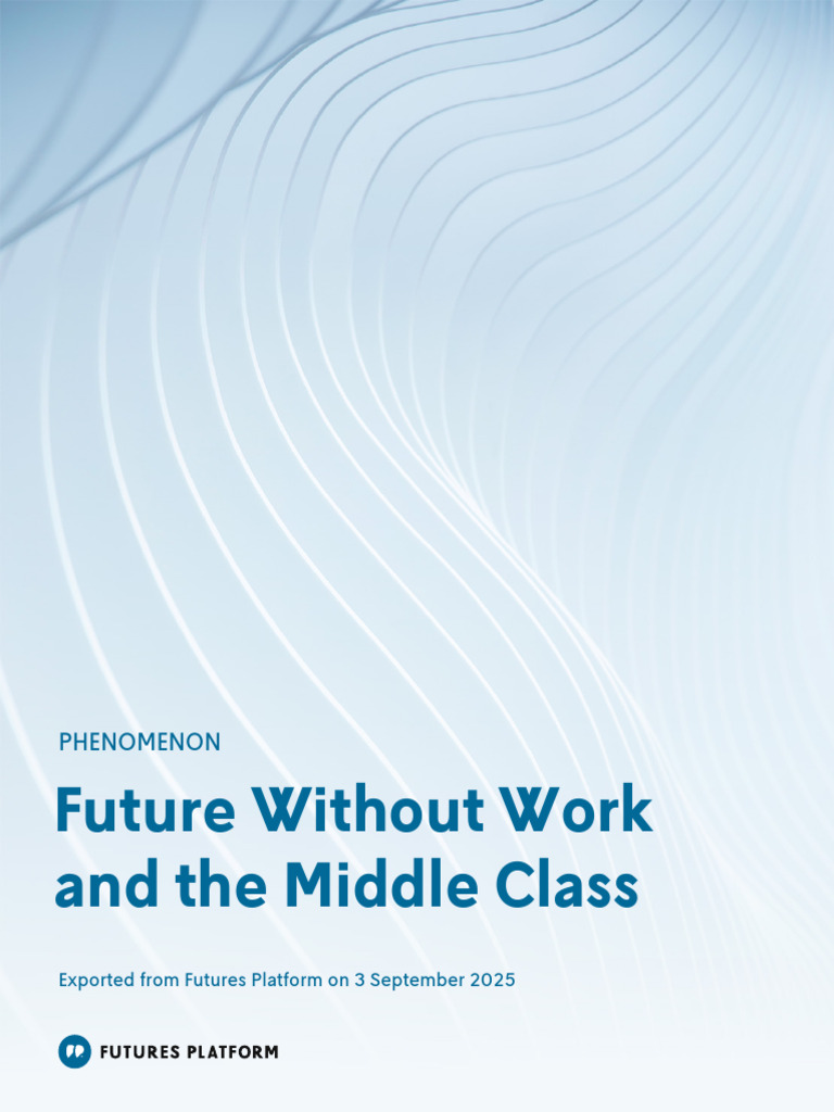 Future Without Work Wild Card by Futures Platform 1758423642 | PDF ...