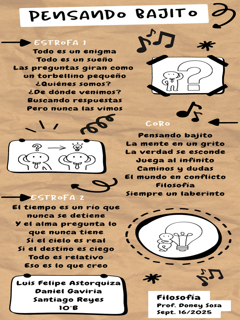 Cancion Filosofía LETRA | PDF
