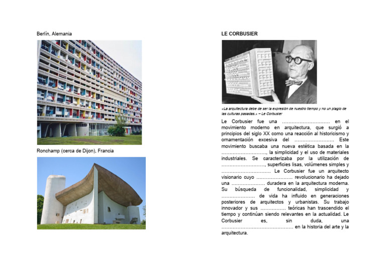 Le Corbusier | PDF