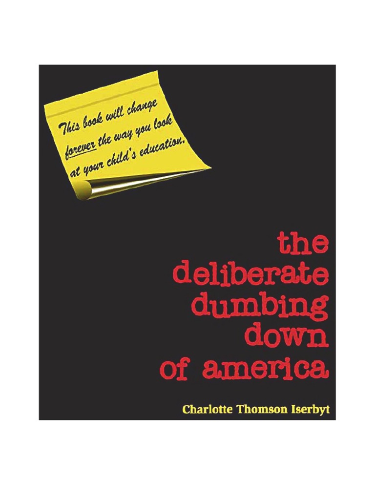 Deliberate Dumbing Down of America | PDF | Science & Mathematics