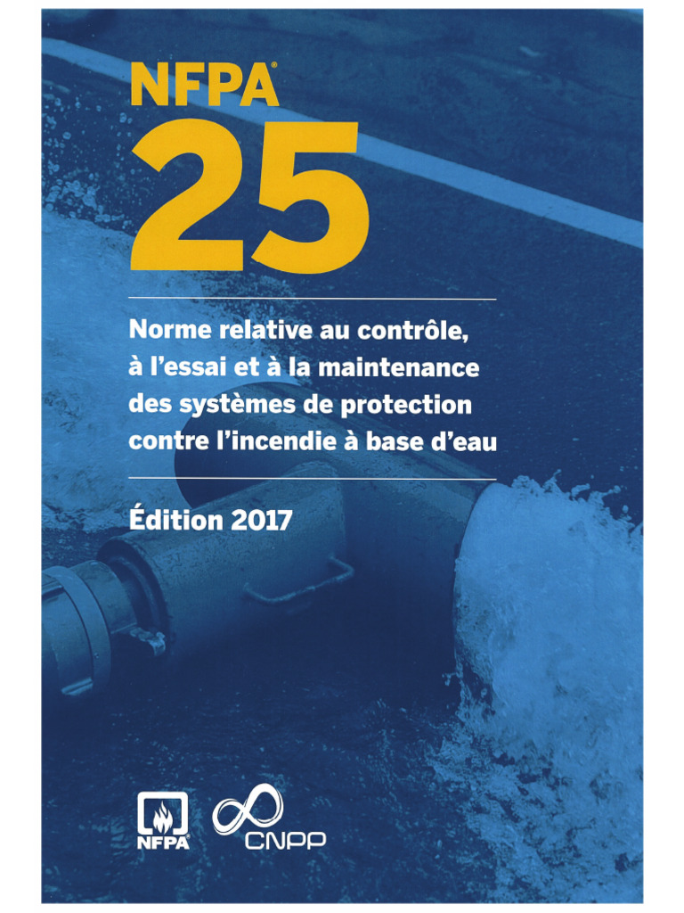 Nfpa 25 | PDF